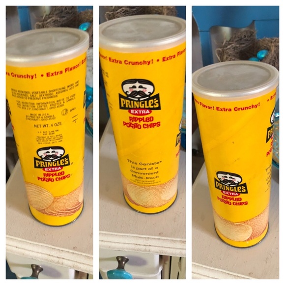 Vintage | Accents | Vintage Pringles Can Advertising Display Decor ...